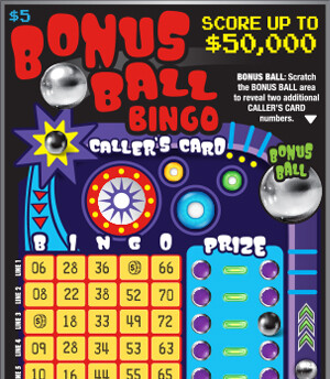 1675 - Bonus Ball Bingo - Idaho Lottery