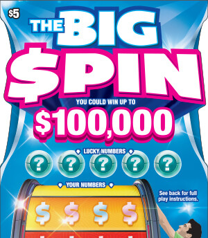 1683 - The Big Spin Blue - Idaho Lottery
